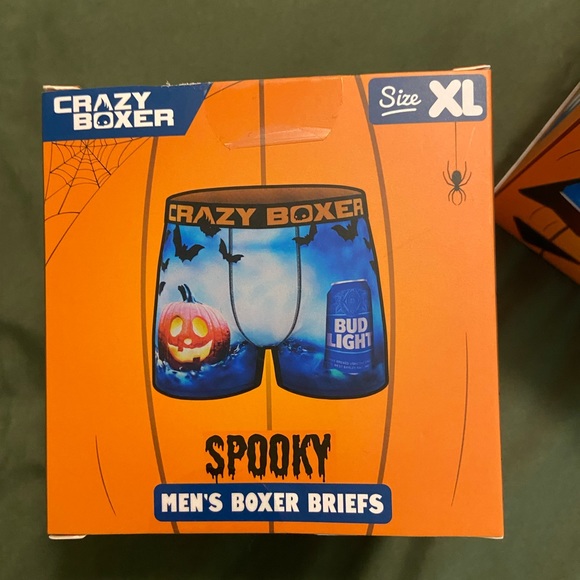 Crazy Boxer | Underwear & Socks | Mens Spooky Bud Light Boxer Briefs ...